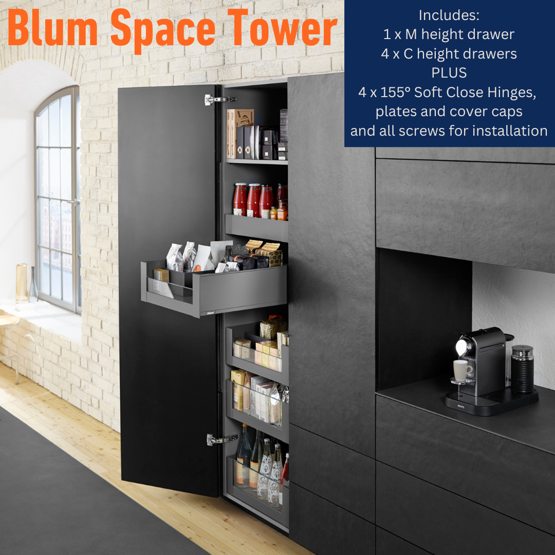 Blum Space Tower with Glass Fronts – Blum Warehouse
