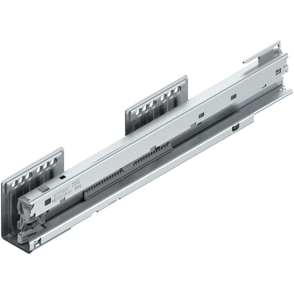 MERIVOBOX CABINET PROFILE RUNNER, 40 KG, NL=350 MM, LEFT 8574769 – Blum ...