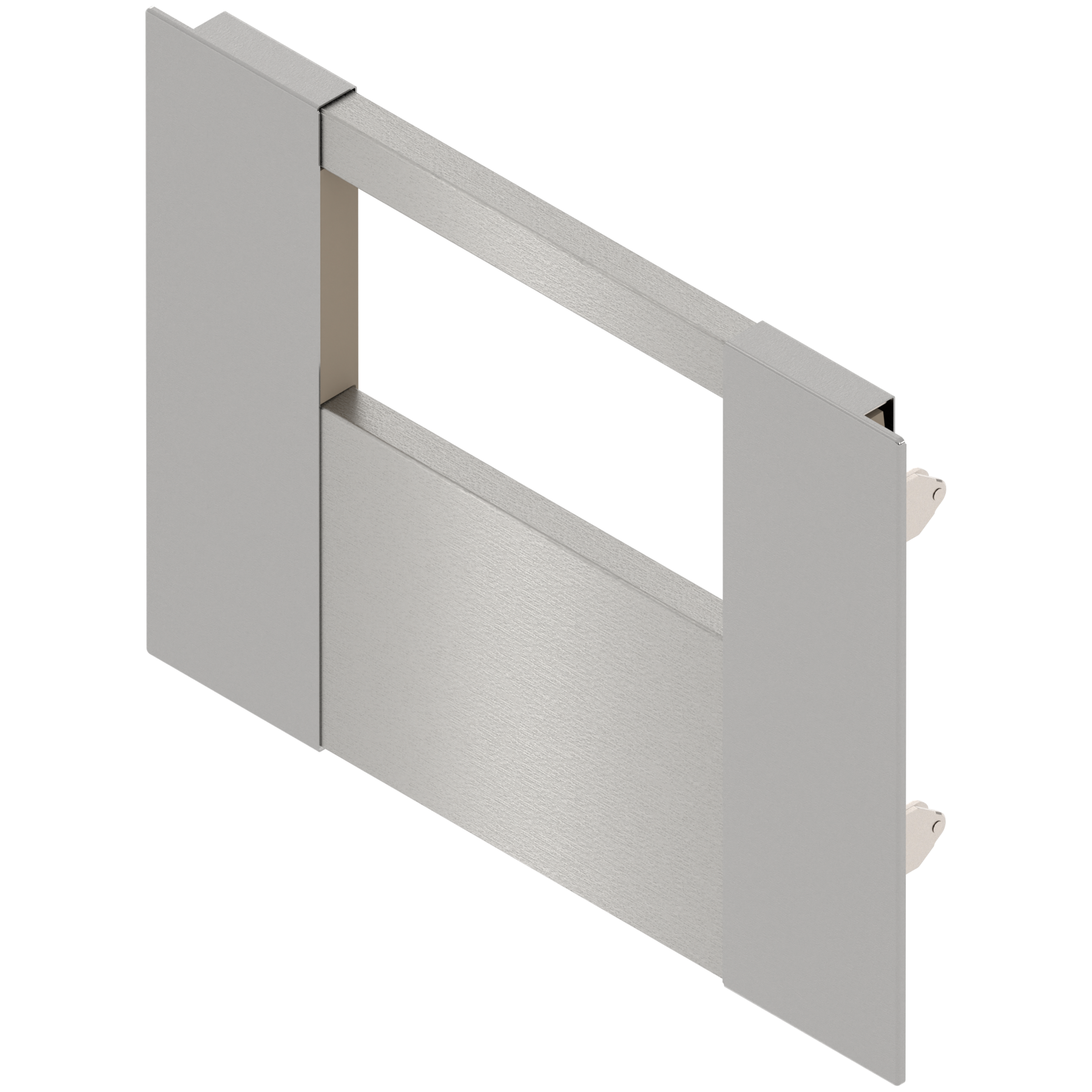 LEGRABOX DRAWER FRONT 300mm STAINLESS STEEL with FRONT GALLERY RAIL 02 ...