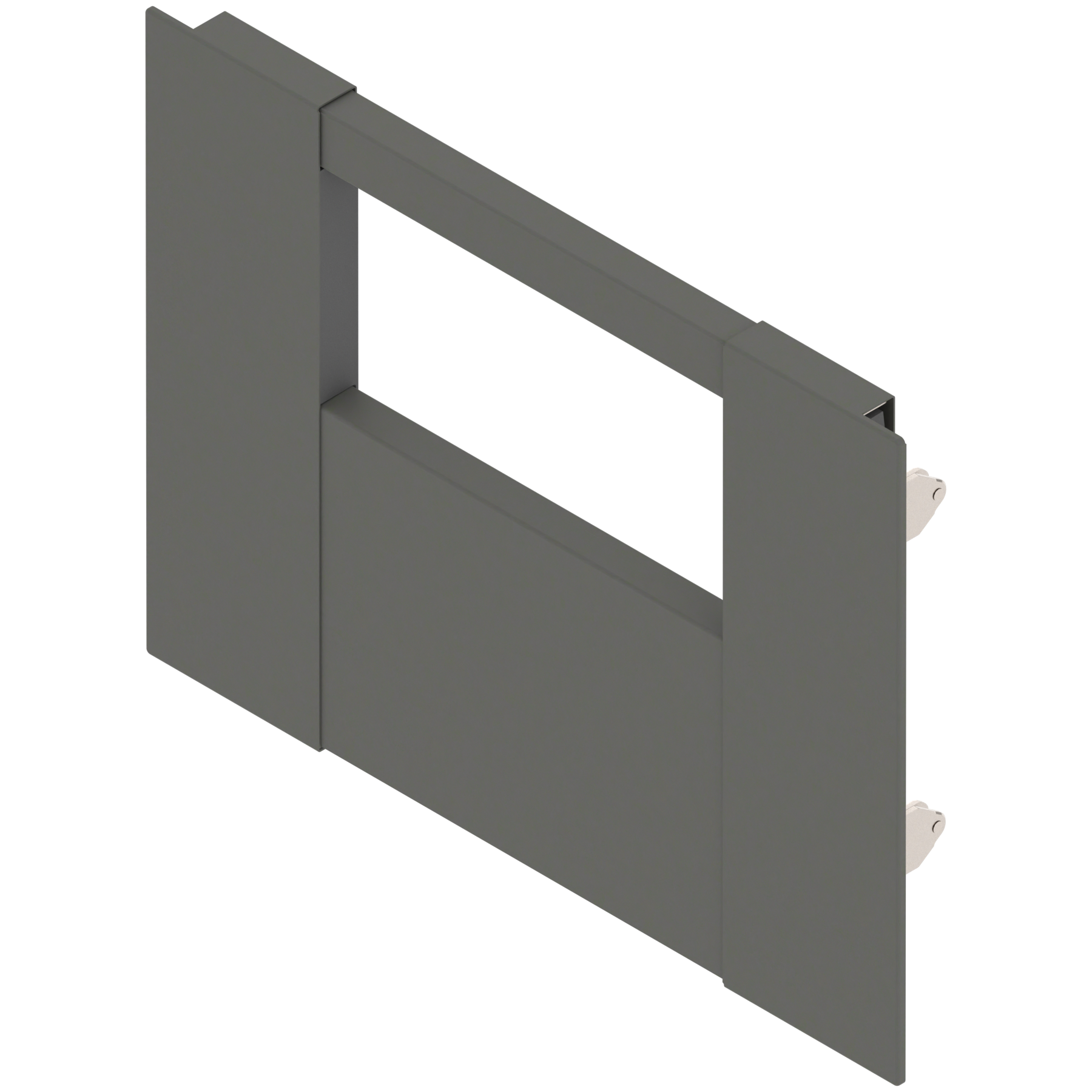 LEGRABOX DRAWER FRONT 300mm ORION GREY with FRONT GALLERY RAIL 0228684 ...